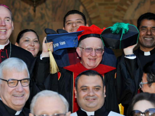 BISHOP KEVIN VANN: DOCTOR OF MINISTRY! | OC Catholic